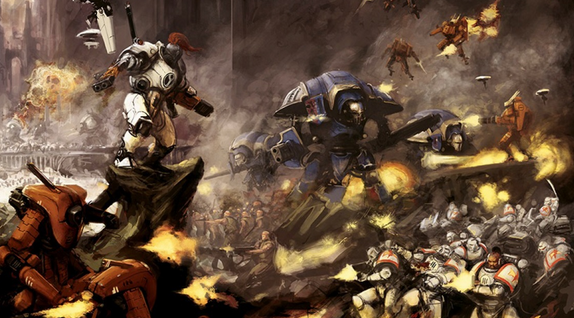 Imperial Knight Crusader, Castellan, and Lancer - Faeit 212