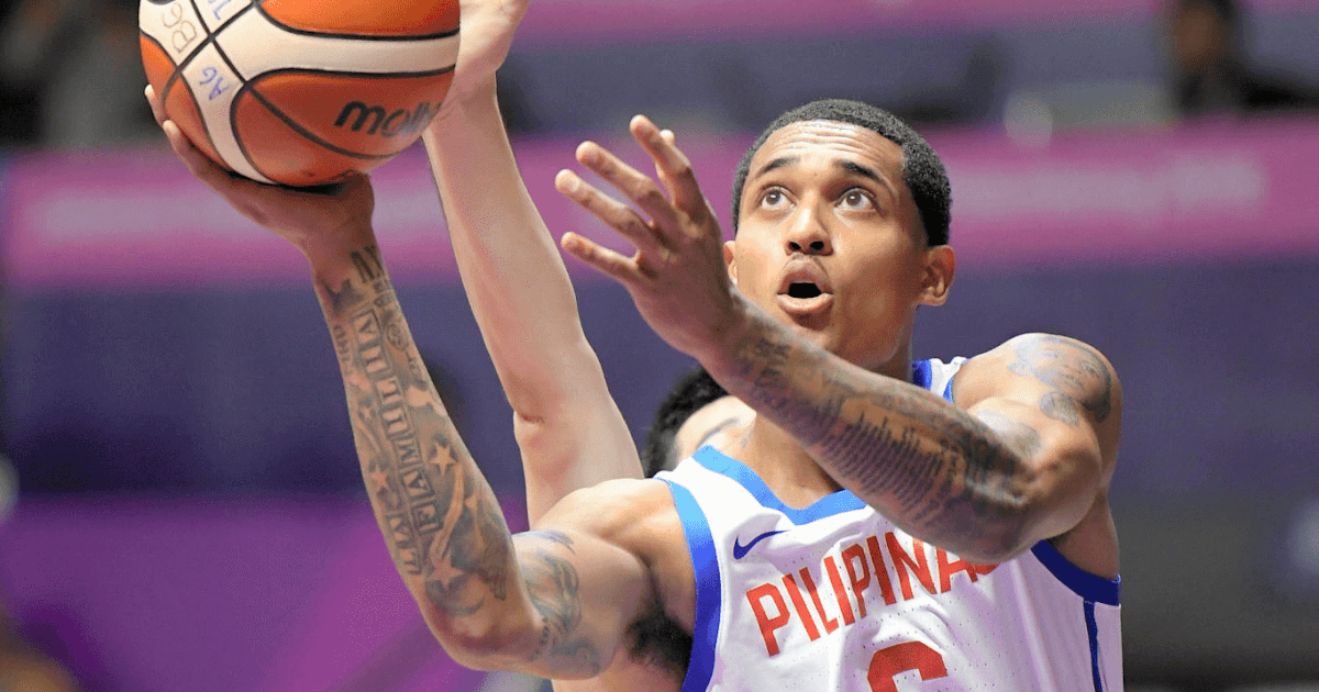 Jordan Clarkson of Philippines in action during Basketball Men's
