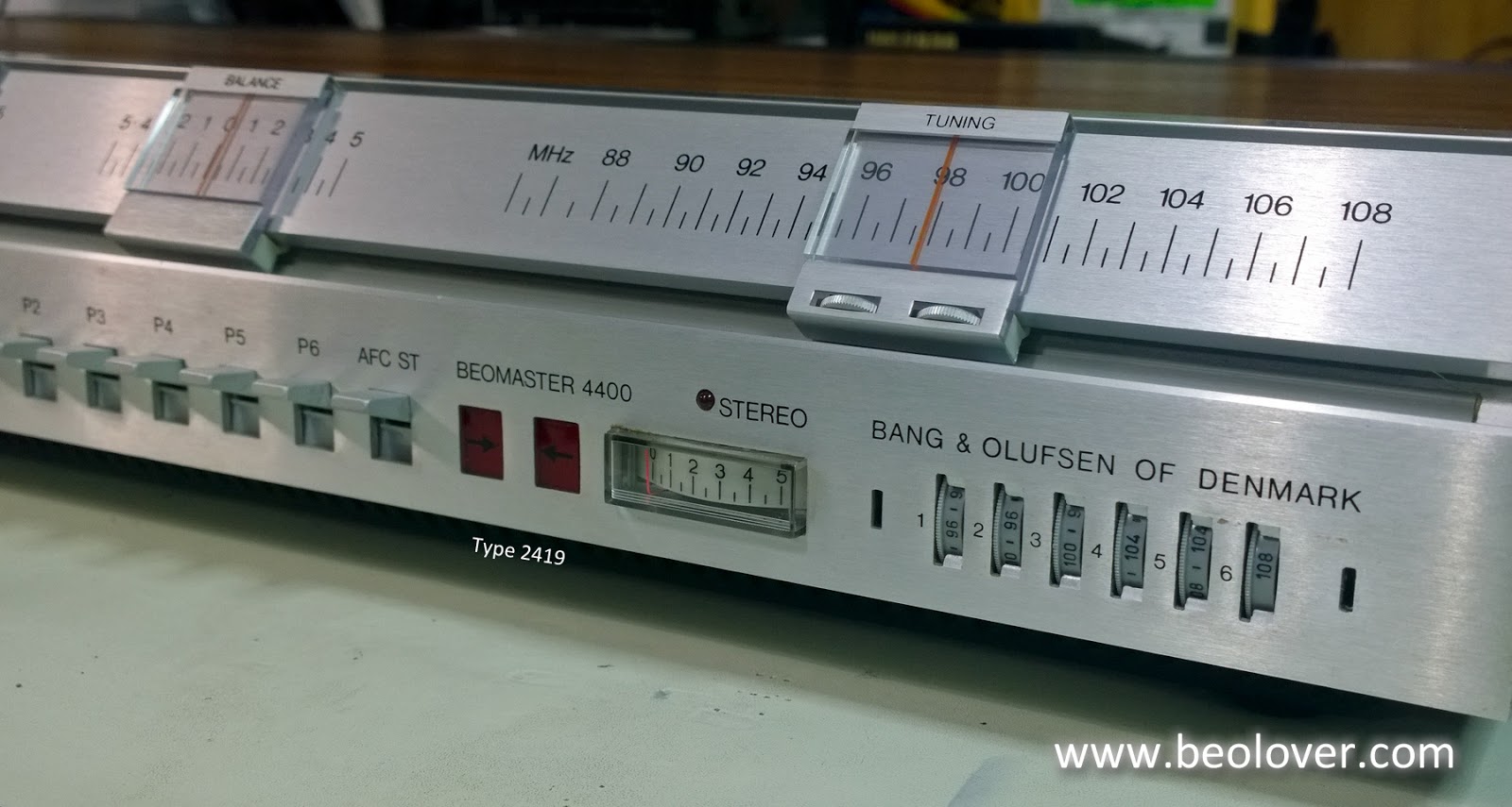 beolover: Beomaster 4400 (2419): New Beomaster Project From Canada