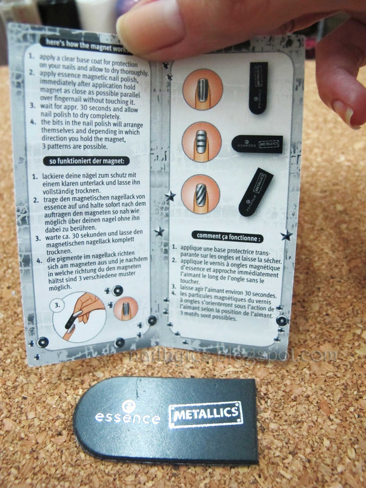 nailbytes: Essence Metallics Magnetic Nail Polish