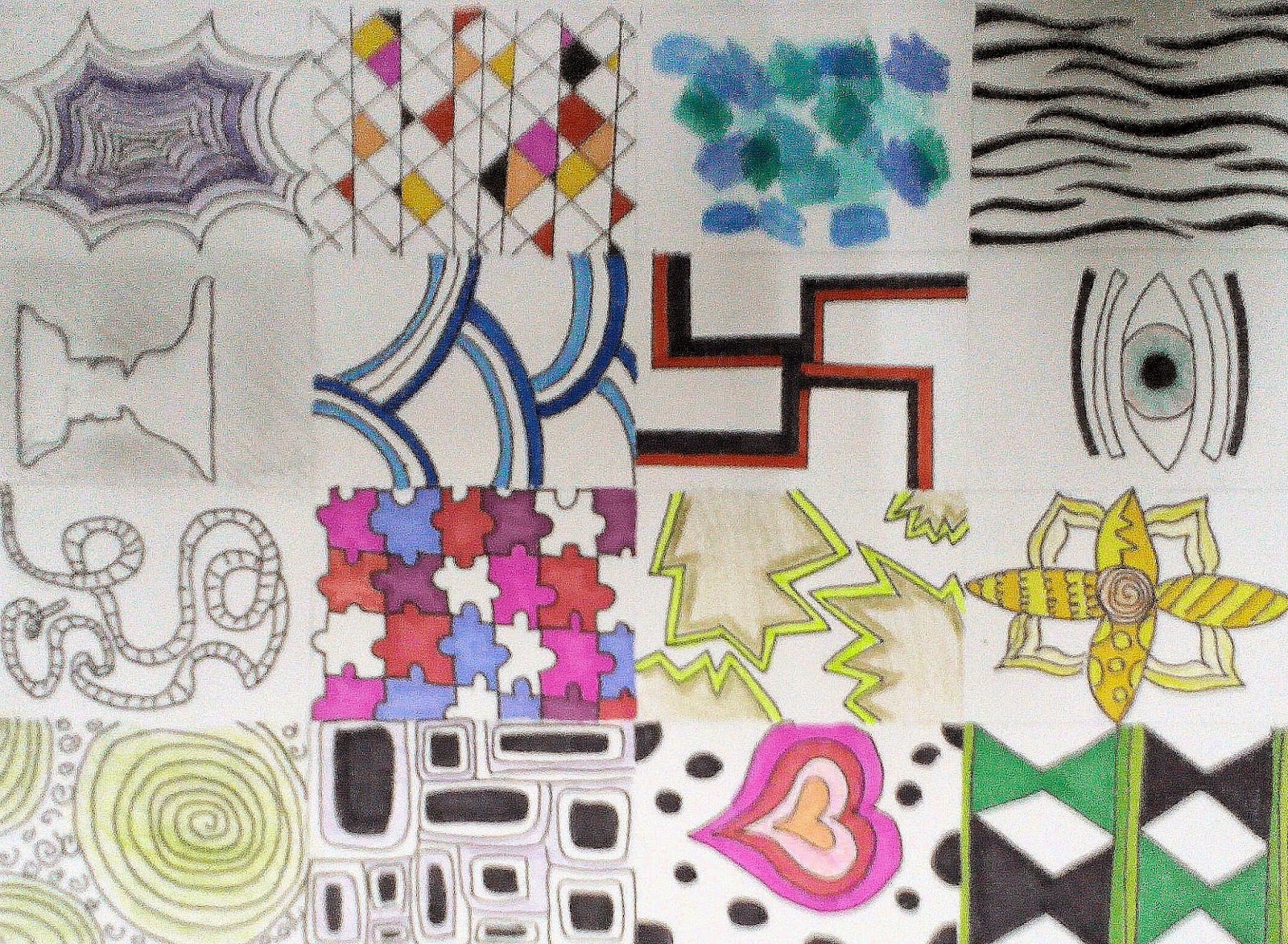 el rincón de senda: TEXTURAS VISUALES