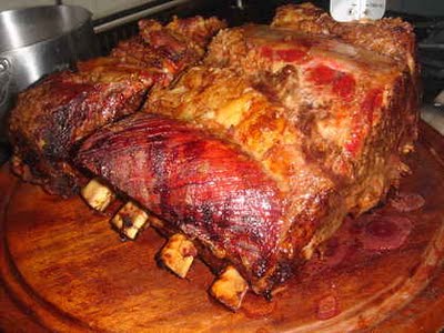 Culinária de Domingo: COSTELA ASSADA NO FORNO
