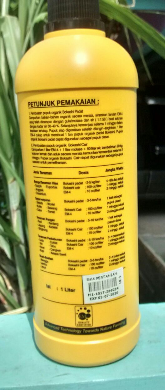 EM4 untuk Kesuburan Tanah dan Tanaman Pertanian