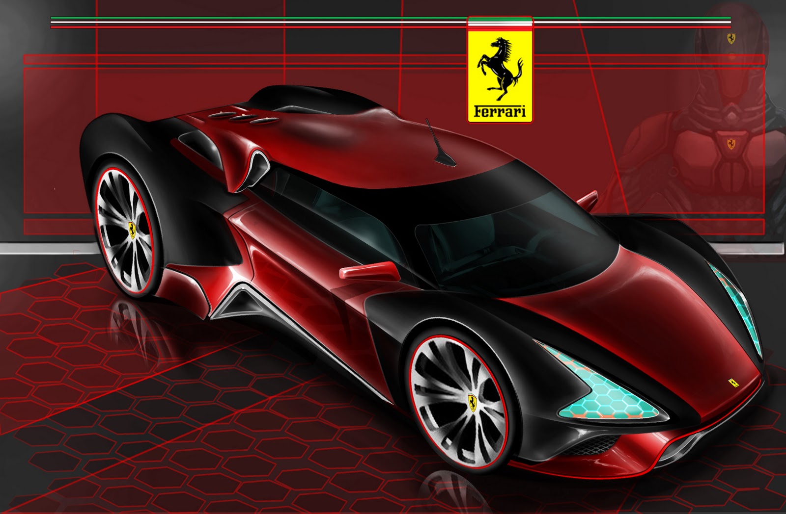 my design: ferrari world design contest
