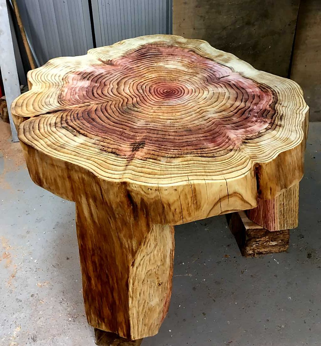 Alain Le Neindre: Table en séquoia