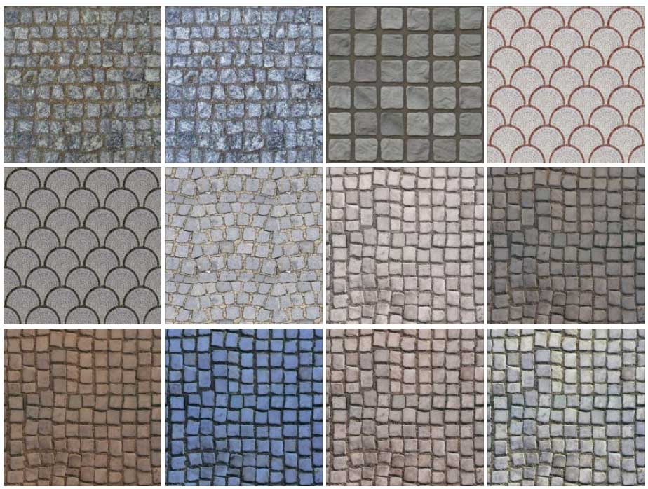 SKETCHUP TEXTURE: TEXTURE OUTDOOR, PAVING STONE, COBBLESTONE, PORFIDO ...