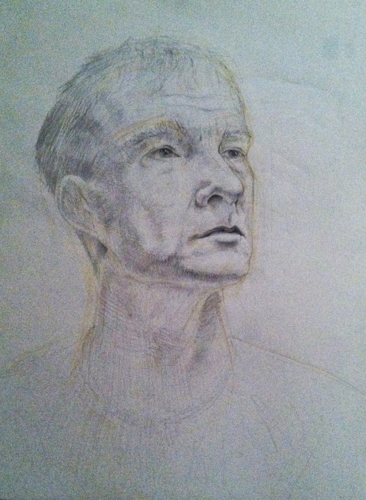 Creativity Unhinged: Artist and Passion: Human Head Drawing Part 2