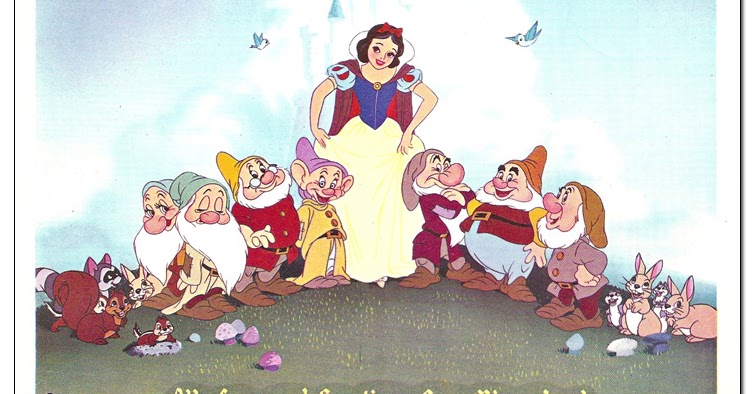 Filmic Light - Snow White Archive: Snow White 'Art Corner' Postcard