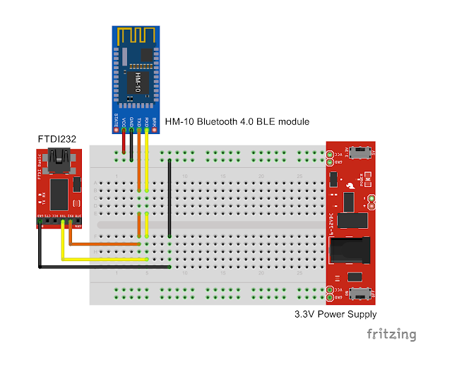 Arduino-er: Test HM-10 Bluetooth 4.0 BLE module with FTDI adapter