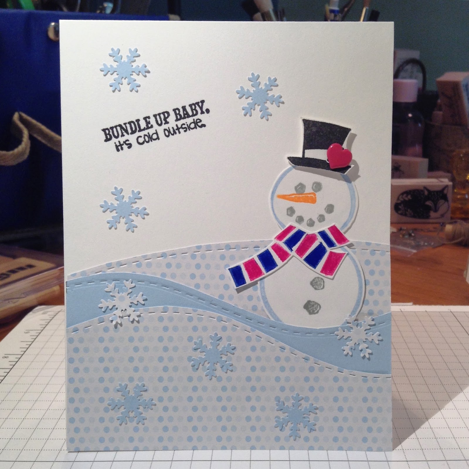 A Handmade Prayer: Snowflake Cards