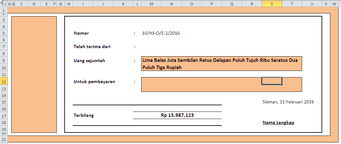 Tips-tips Rumus Excel: 2016
