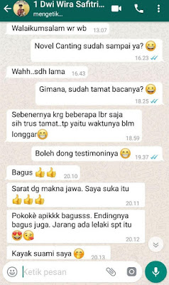 Novel Canting - Karya Fissilmi Hamida