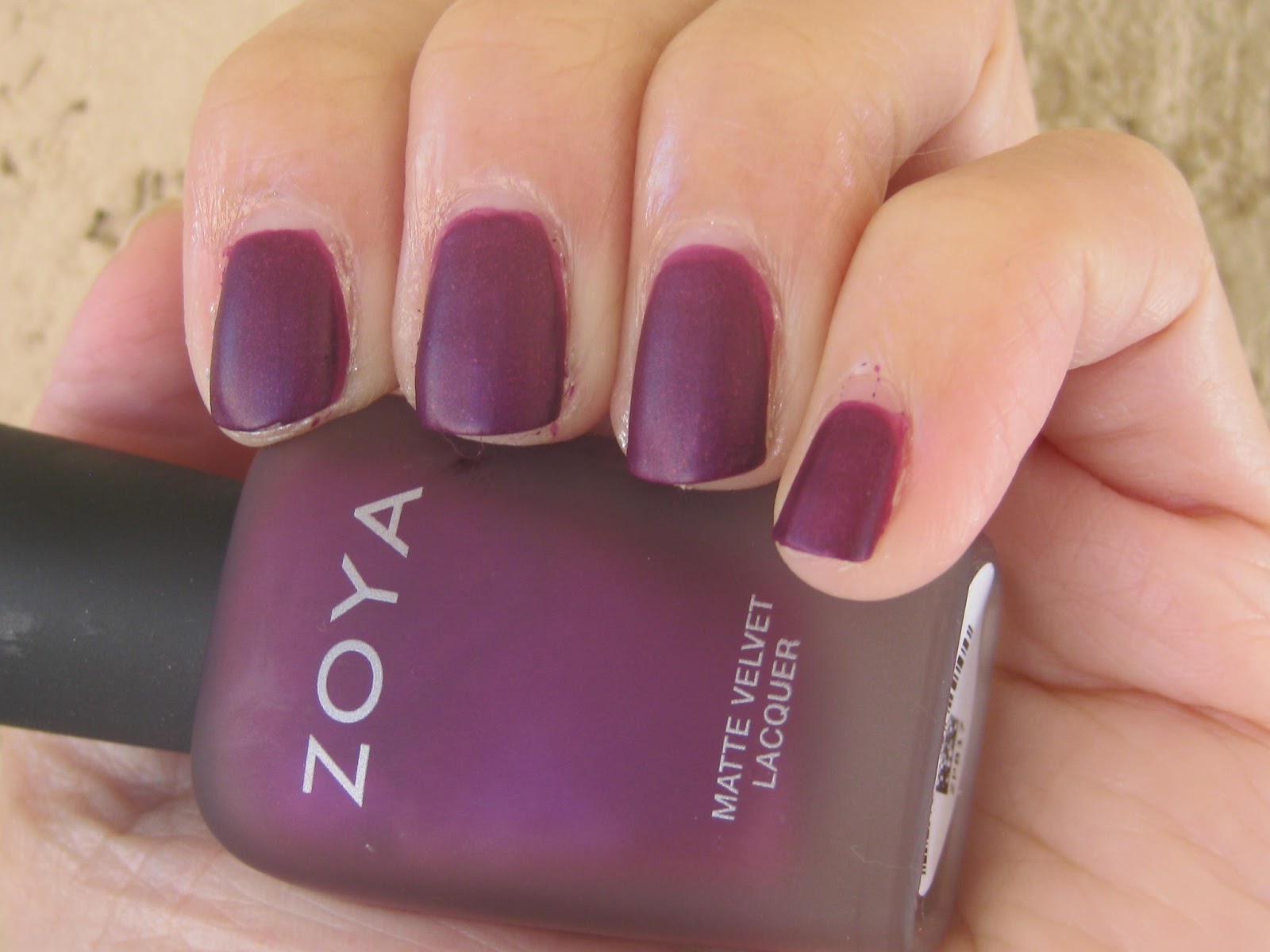 Zoya Holiday 2015 Matte Velvet Swatches, Video Review - The Shades Of U