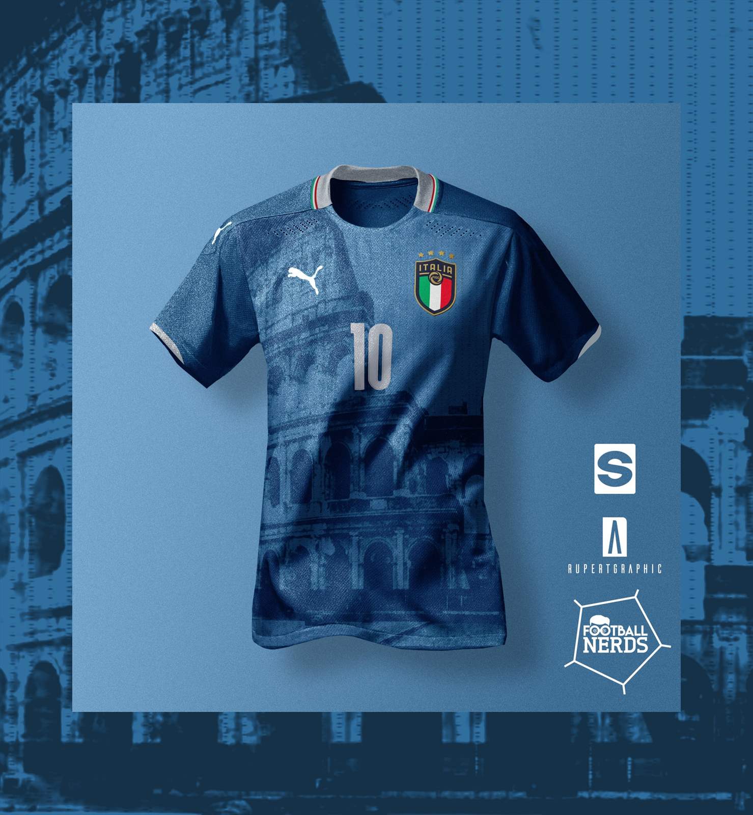 Puma Italy 'Renaissance' Home Kit Concept "Leaked" - Footy Headlines