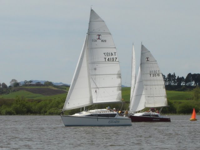251. Ngaroto Sailing Club: Other trailer yachts seen at Ngaroto