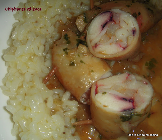con la luz de mi cocina: CHIPIRONES RELLENOS