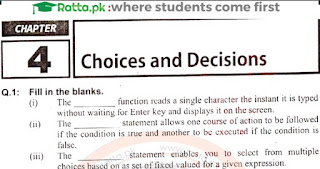 2nd Year Computer Chapter 4 Notes pdf - ICS Part 2 - Ratta.pk