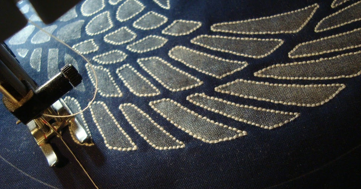 Textile Butterfly: Working on another Japanese workshop sample