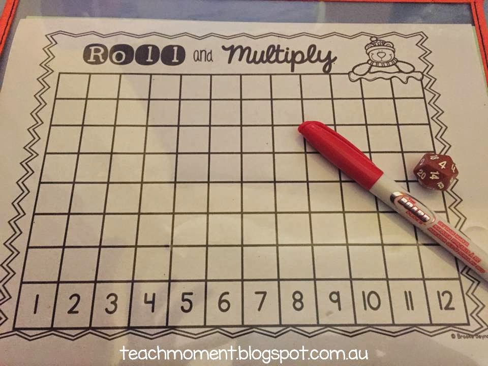 Teachable Moments: Roll and Multiply