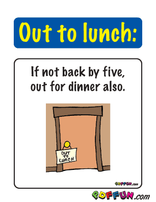 2805: Out to Lunch