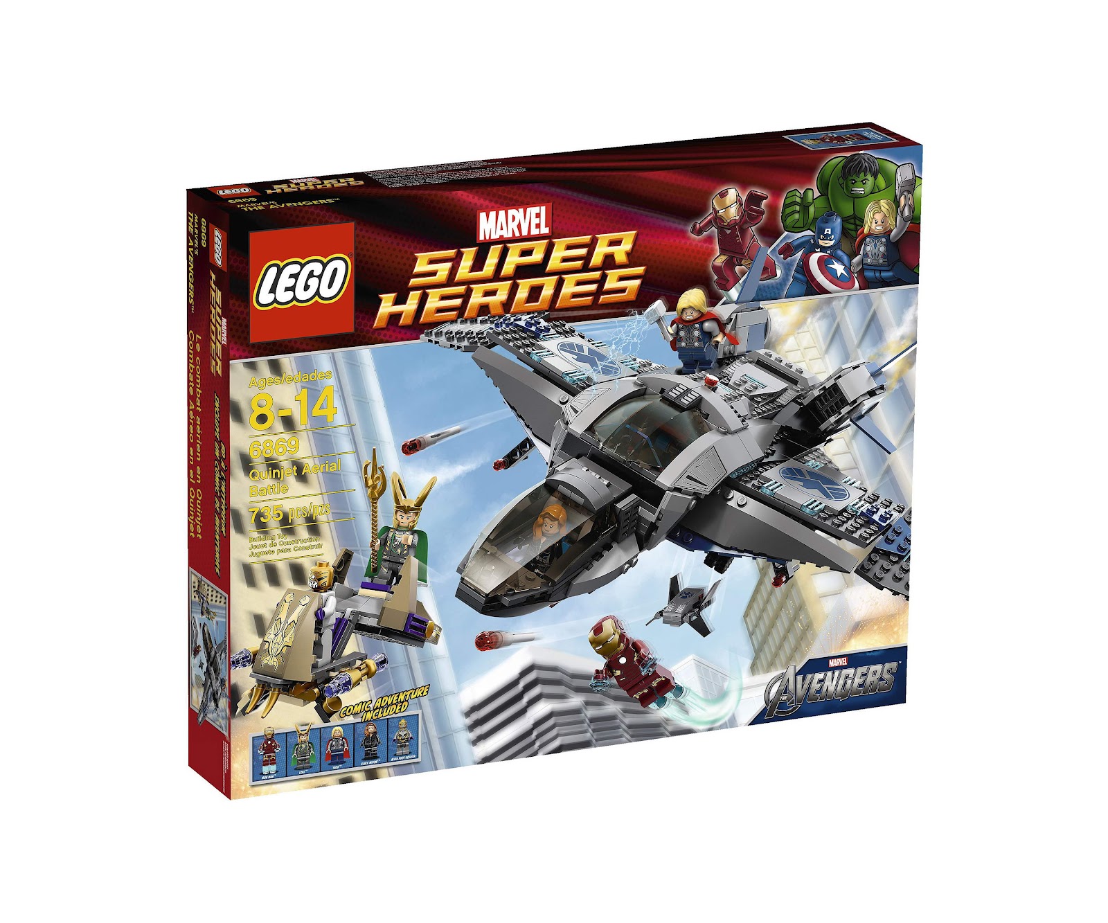 onetwobrick17: LEGO set database: set database: LEGO 6869 quinjet ...