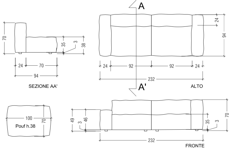 Divani e divani letto Su Misura: Dal progetto alla realizzazione di un ...