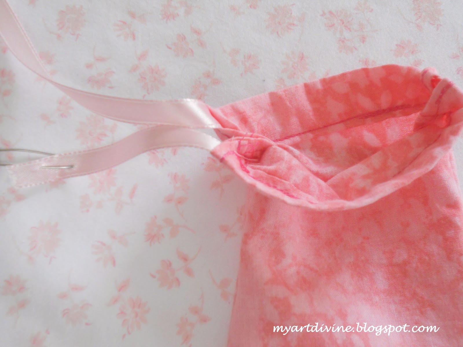 Art Divine: Draw-String Jewelry Pouch