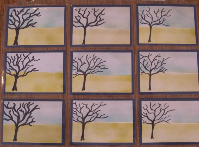 My creative rumblings: Hand Drawn ATC challenge