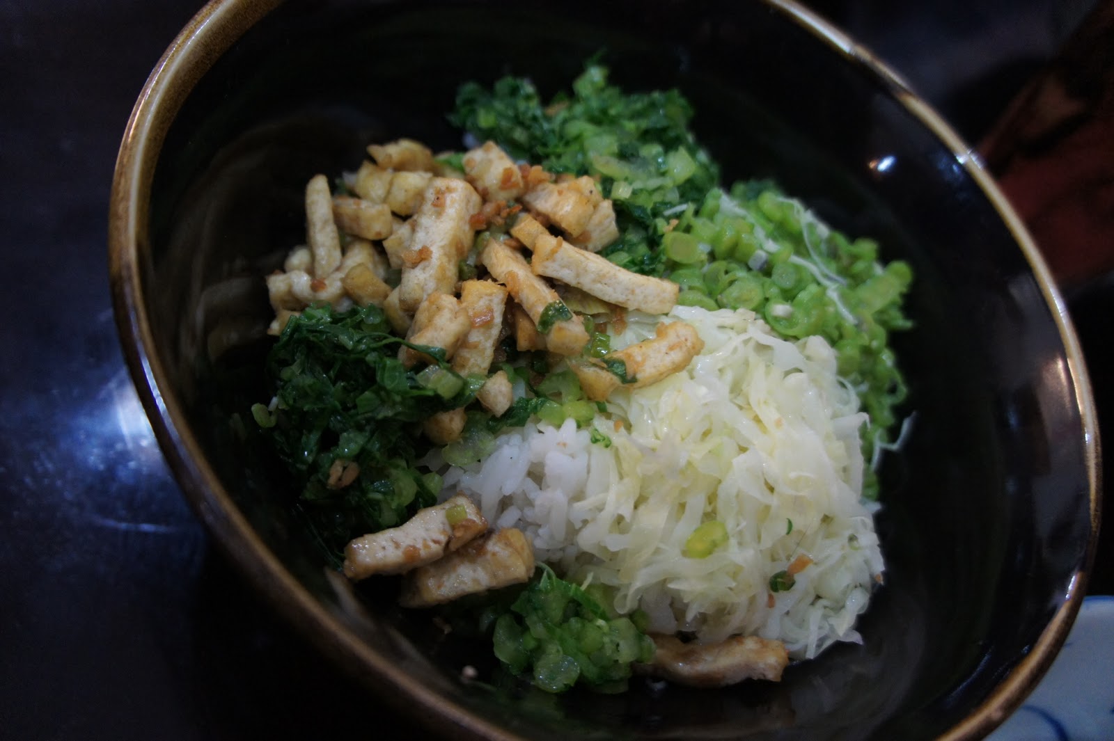 sherryalyssa says : Lei Cha - Pounded Tea