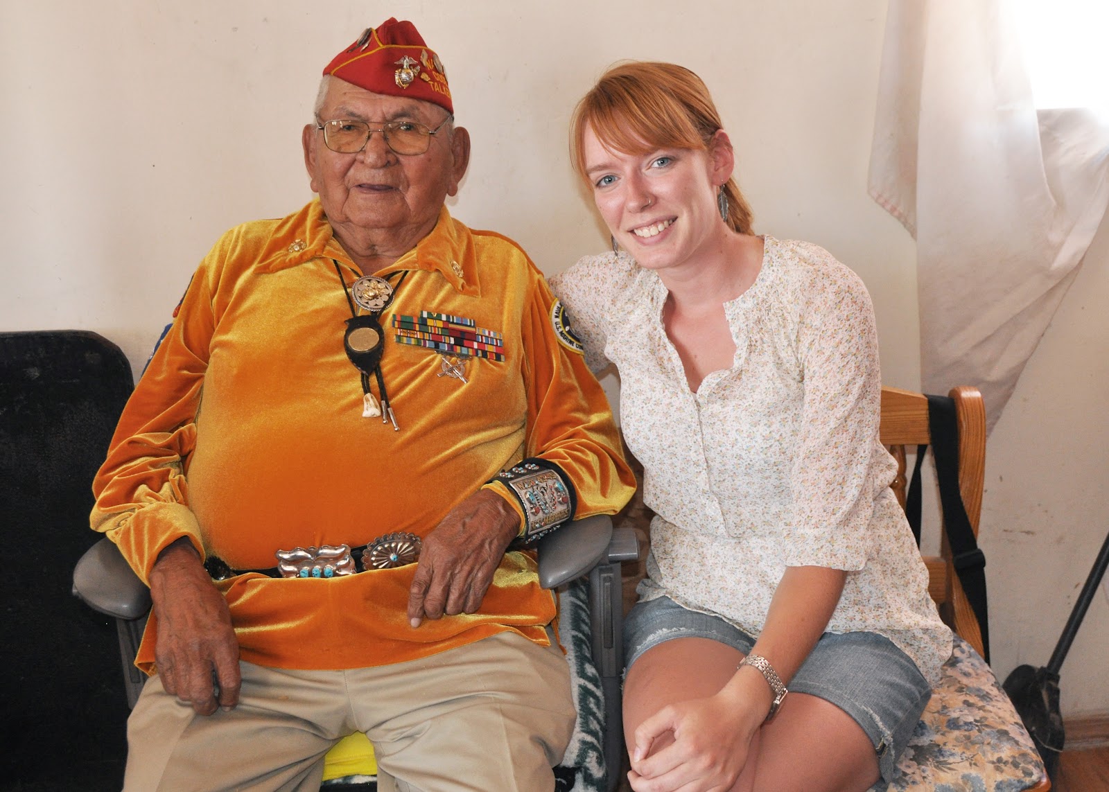Mass CommuniMania: Day 15: Interviewing Navajo Code Talker Joe Vandever