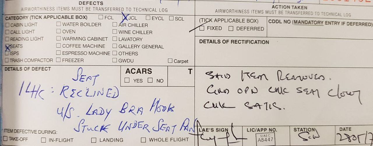 S'pore Airlines (SIA) crew stories by Boh Tong: May 2017