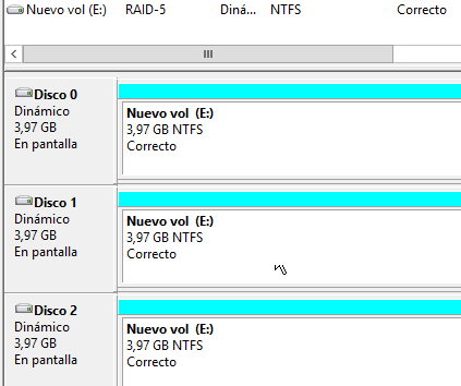 Naroa Iturain: Ejercicios con RAIDs y PowerShell