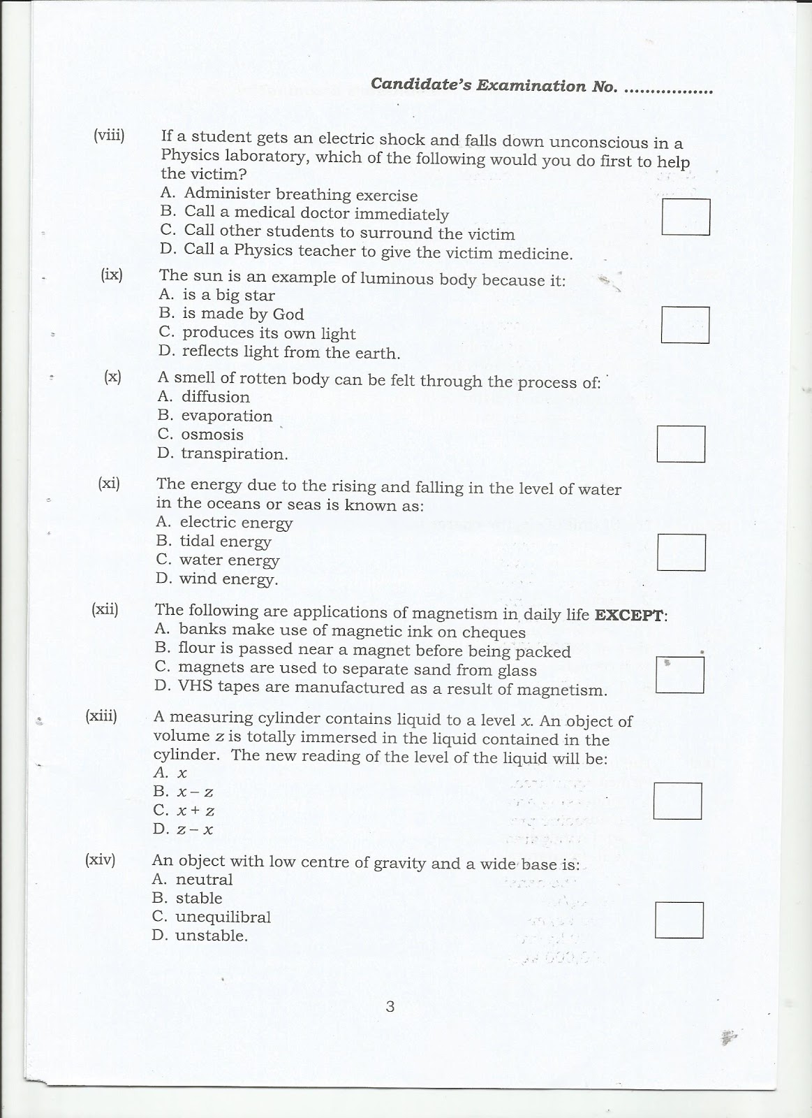 FORM TWO STUDY NOTES & PAST PAPERS BLOG: PHYSICS-FORM TWO SECONDARY ...