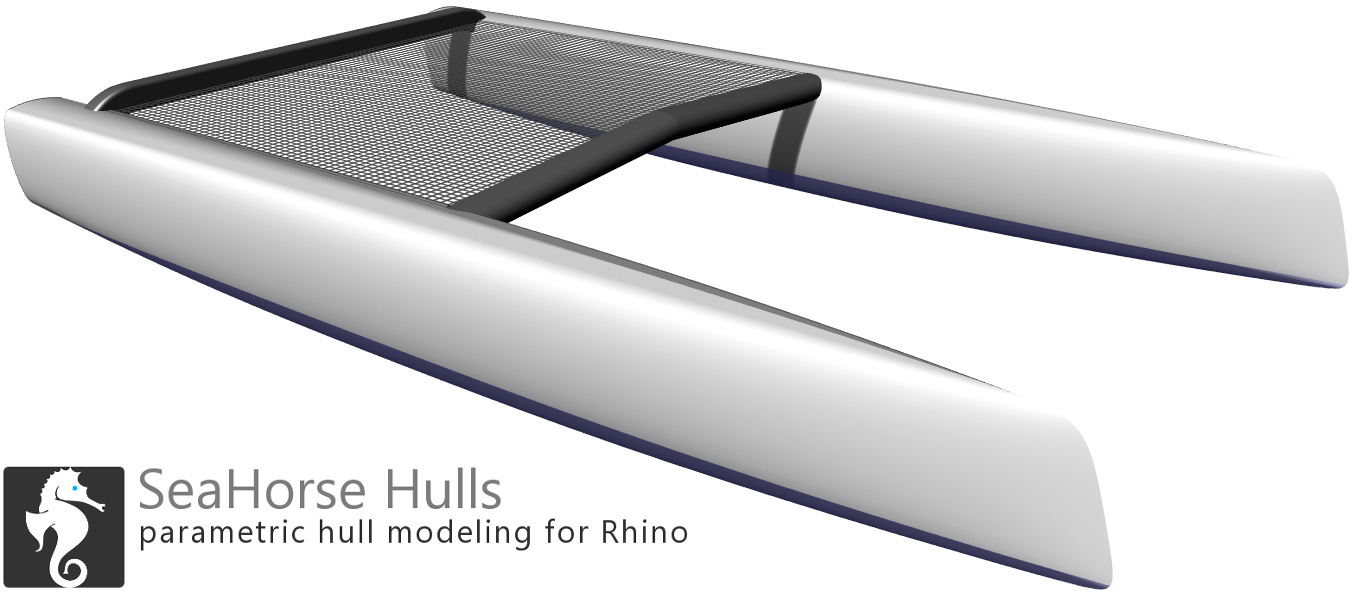 Rhinoニュース etc.: SeaHorse Hulls for Rhino