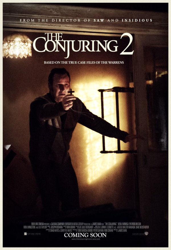 DESCARGAS DE TERROR: 2 NUEVOS POSTER'S PARA EL CONJURO 2