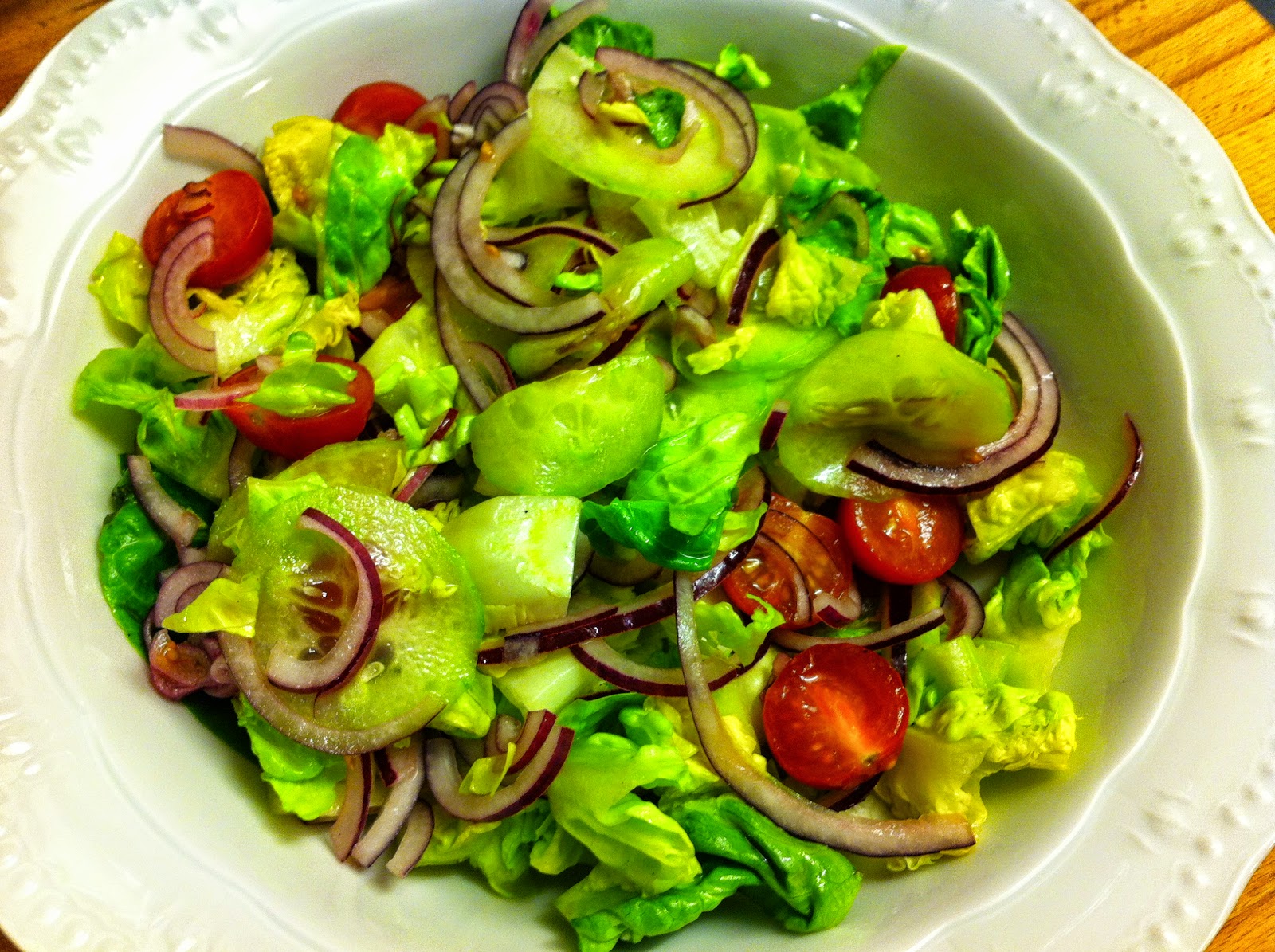 my favourite Belgian recipes: Quick and very easy salad