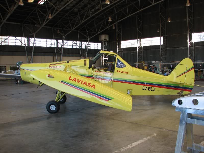 CULTURA AEREA: Fabricación del avión PA - 25 en FAdeA.