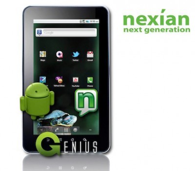 Cell Phone News: Nexian Release 2 Android Phone, 3 Touch Screen Phone ...