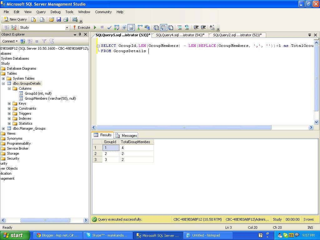 Cnetajaxweb Servicesql Server Sql Server Comma Separated Values Count