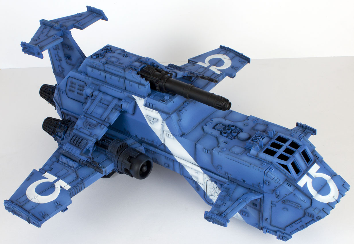 WIP: Thunderhawk Gunship #4 - Tale of Painters