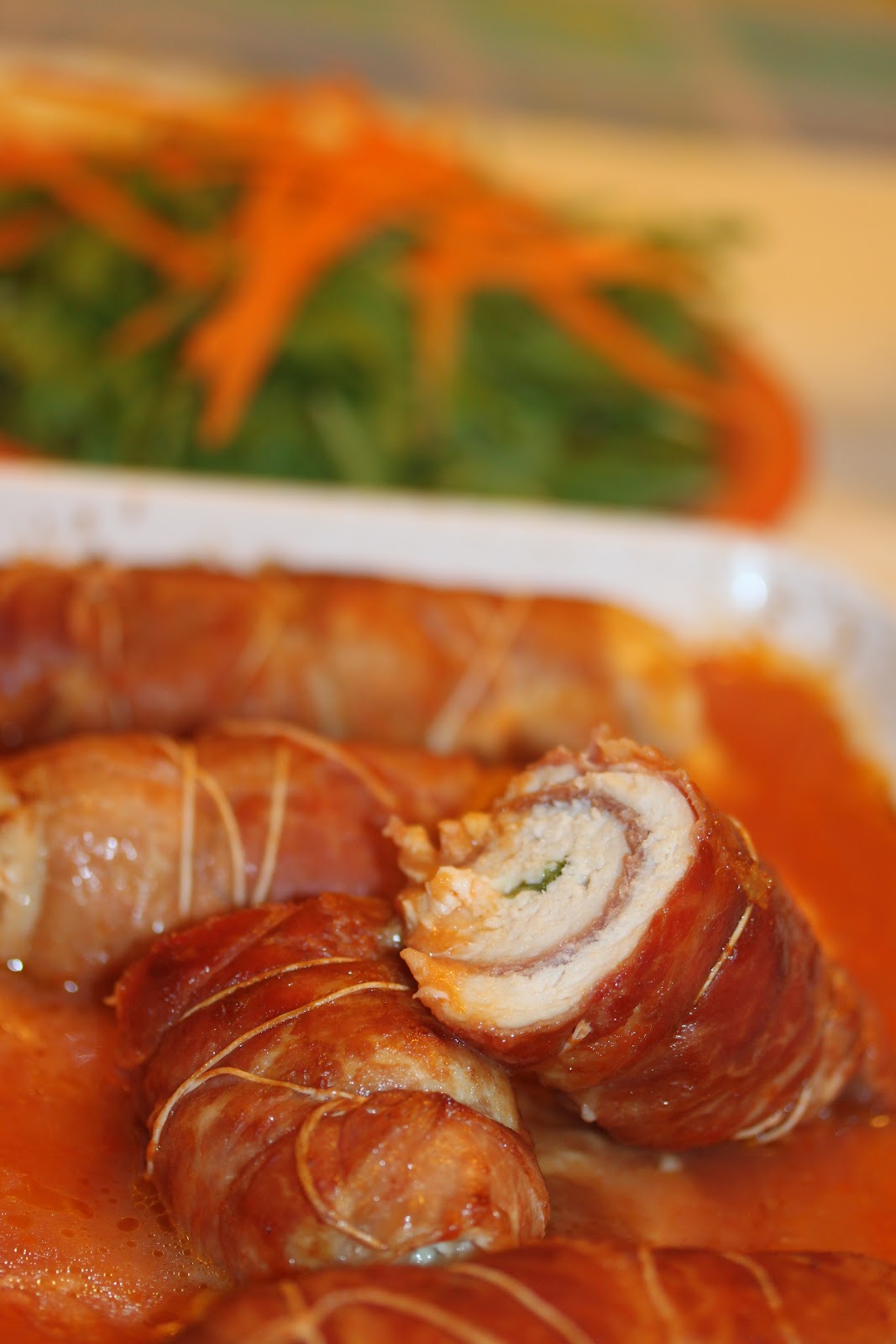 Simply Lecker: Chicken Involtini with Prosciutto and Basil