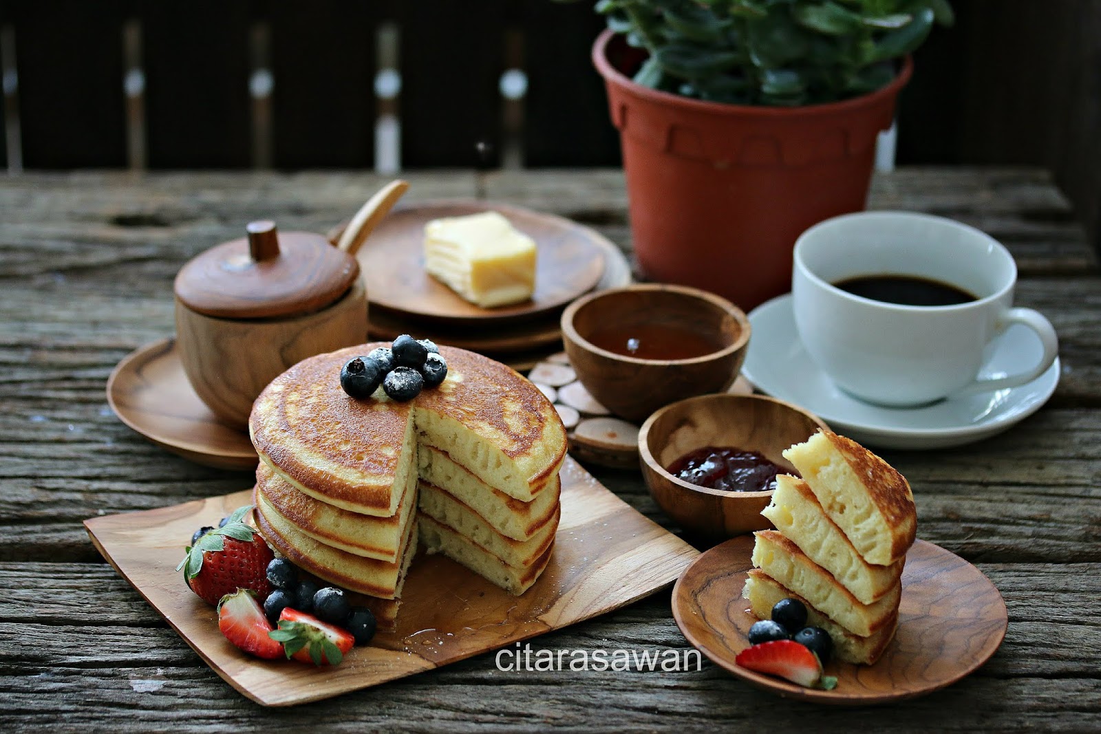 Fluffy Pancakes Paling Lembut ~ Resepi Terbaik