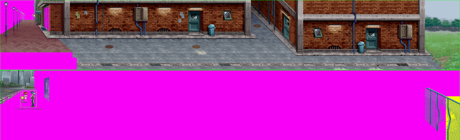 Sprite Fx: Sprite Background Street
