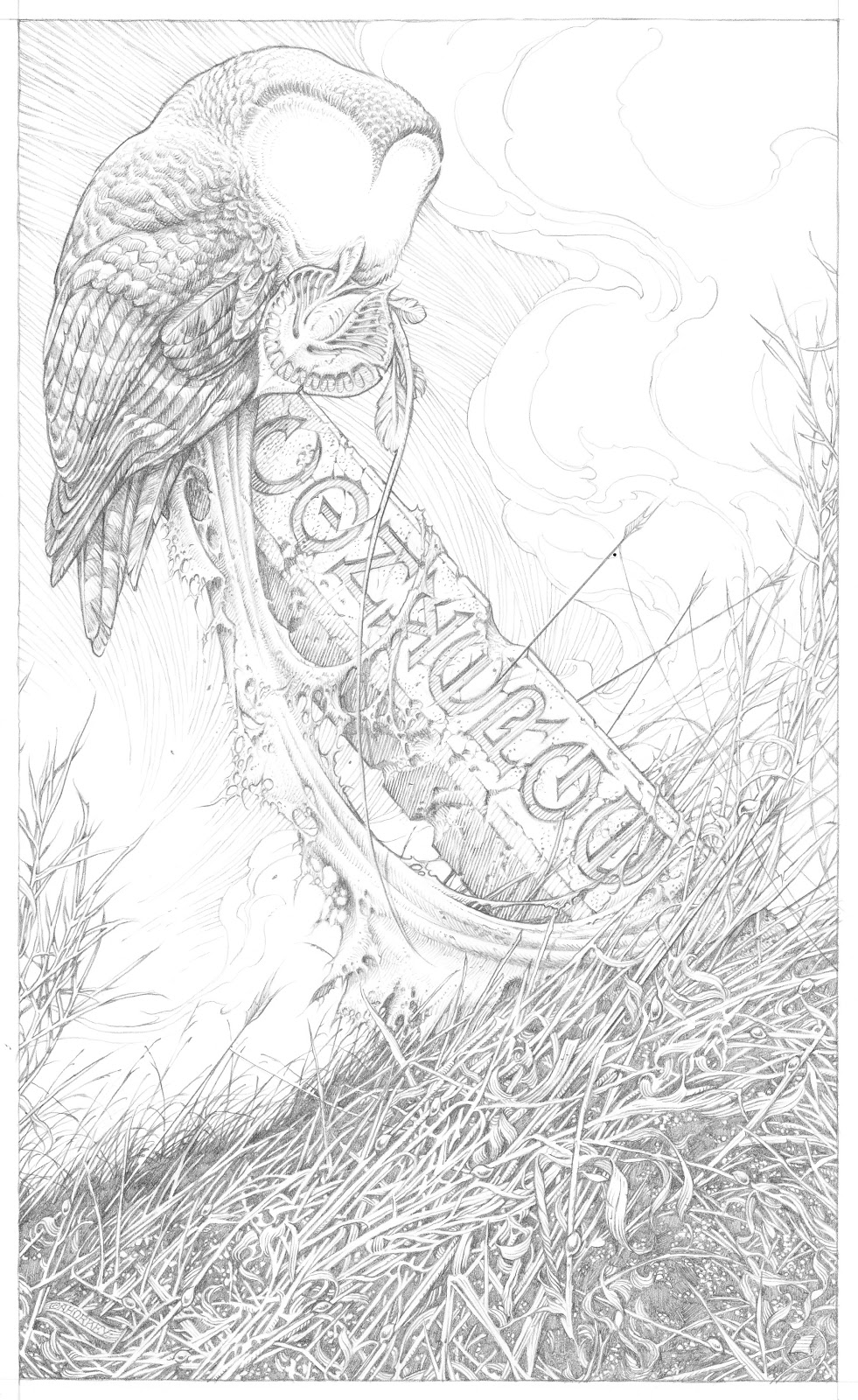 INSIDE THE ROCK POSTER FRAME BLOG: Aaron Horkey Converge Poster and Print