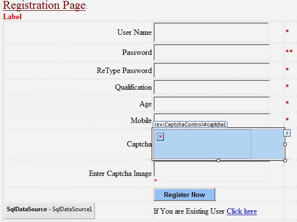 How to add and verify captcha codes on 3 tier login and registration ...