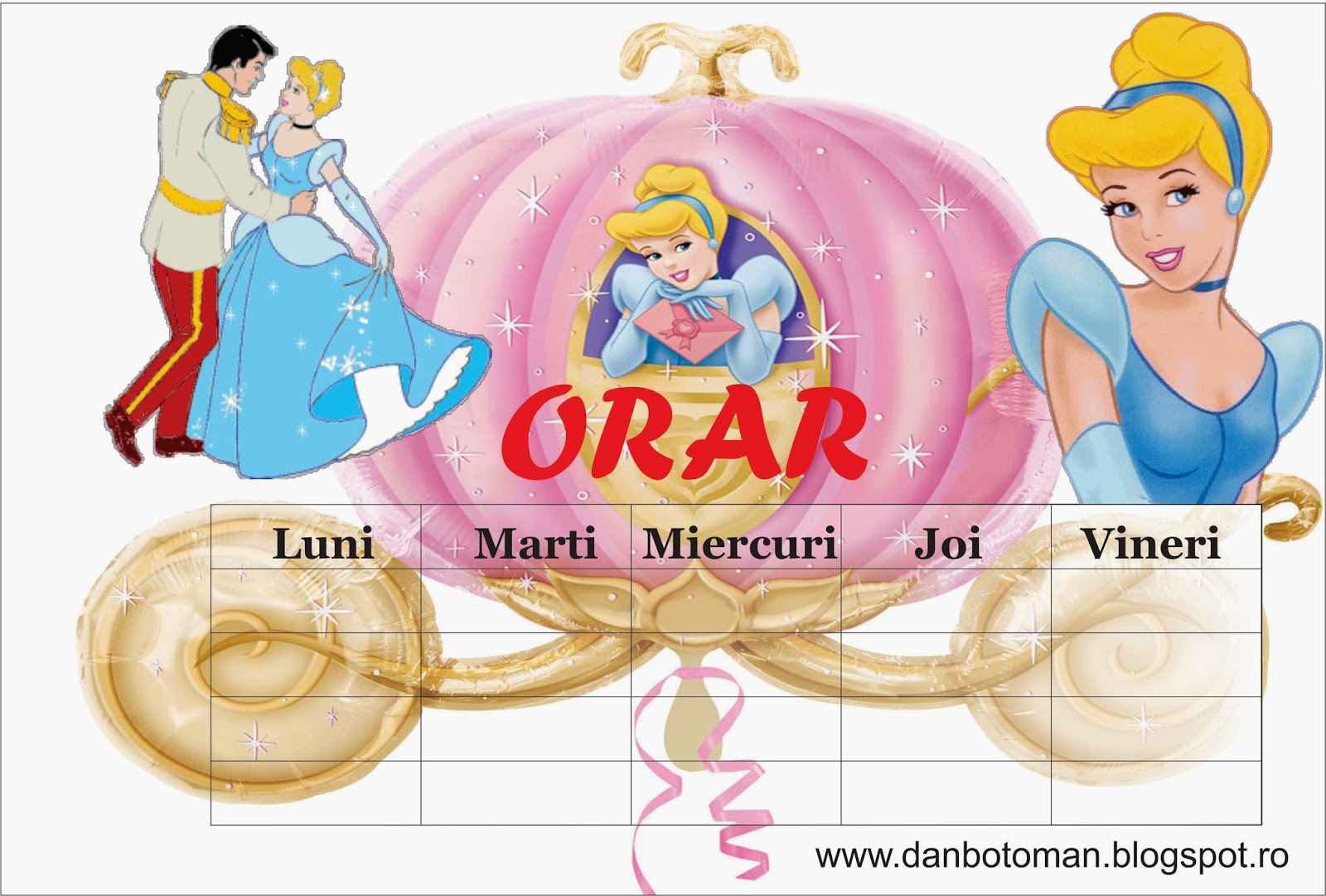 Da Culoare Vietii: Descarca gratis orar pentru scoala