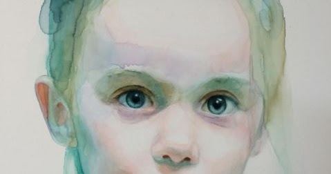 Watercolor Portrait By Ali Cavanaugh - Art Collection