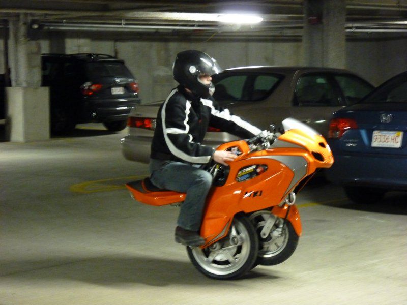 Blue Cheese Nation: High Speed Segways Transform Shape For Safety.