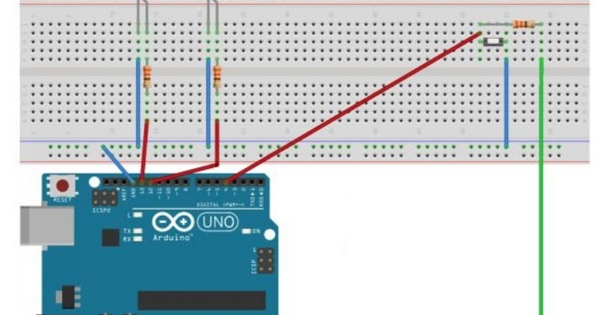 El Cau Den Capa Encender Y Apagar Varios Leds Con Un Pulsador 1