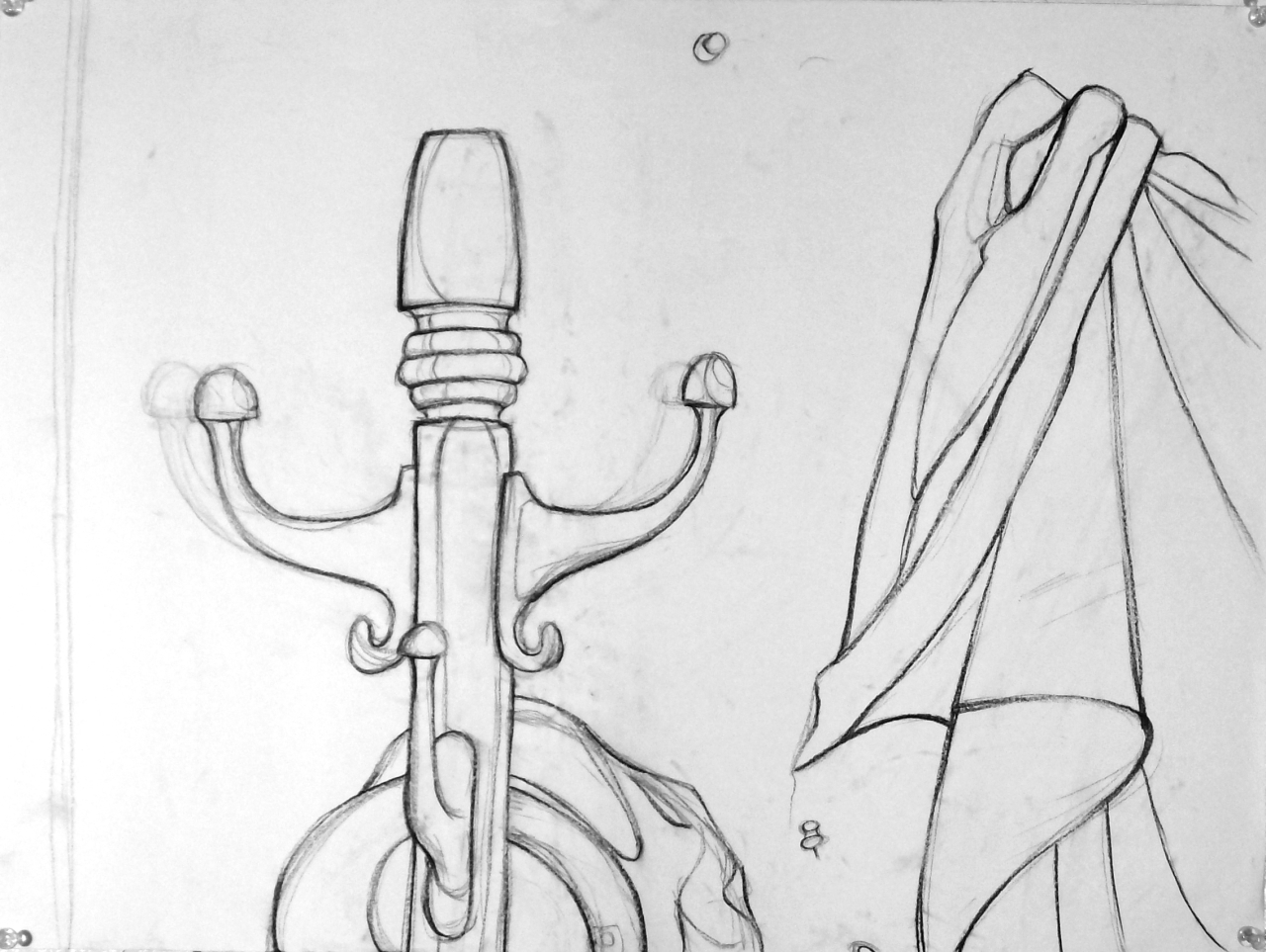 Basic Drawing 1: Free-hand Perspective - Working from Loose to Tight